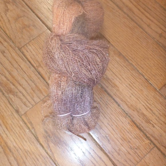 Old Mill Yarn | Office | Large Hank Hand Dyed Loop Mohair Wool Blend ...
